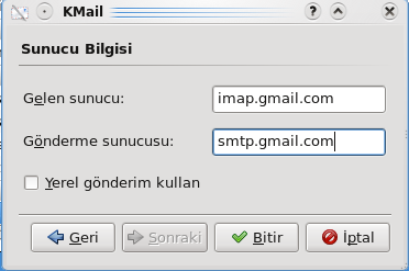 Kmail üzerinden imap ile Gmail kullanımı – blog.bluzz.net | Günlü?üm